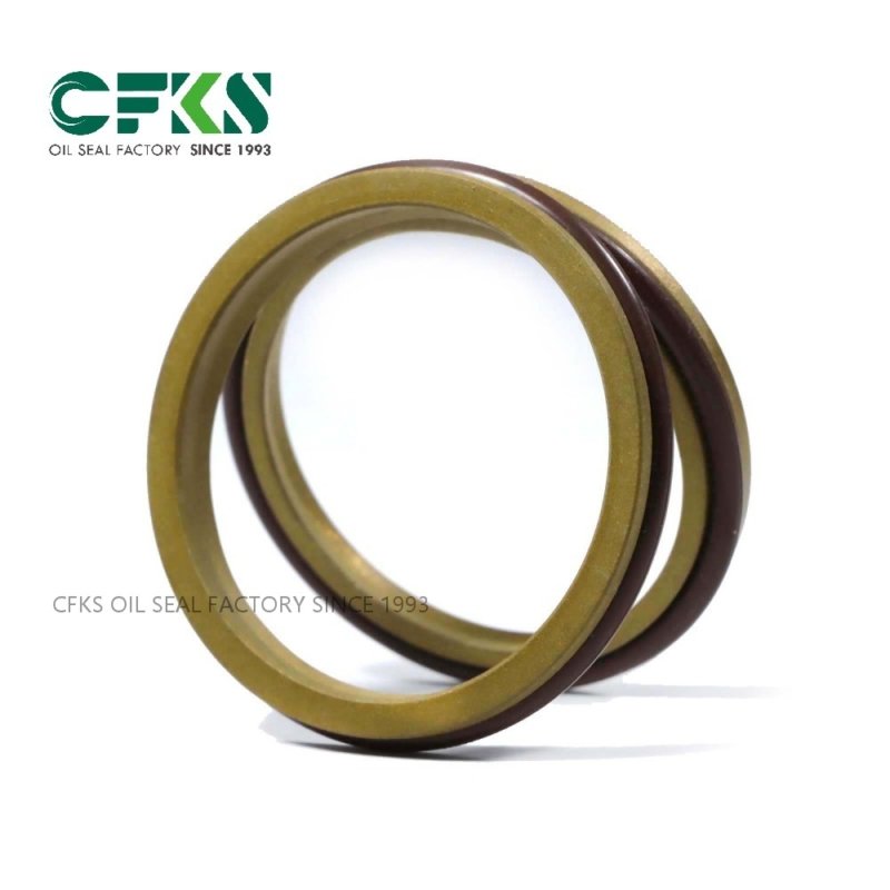 CFKS Piston Seal Hydraulic Cylinder Piston Seals NBR Rubber PTFE Bronze ...